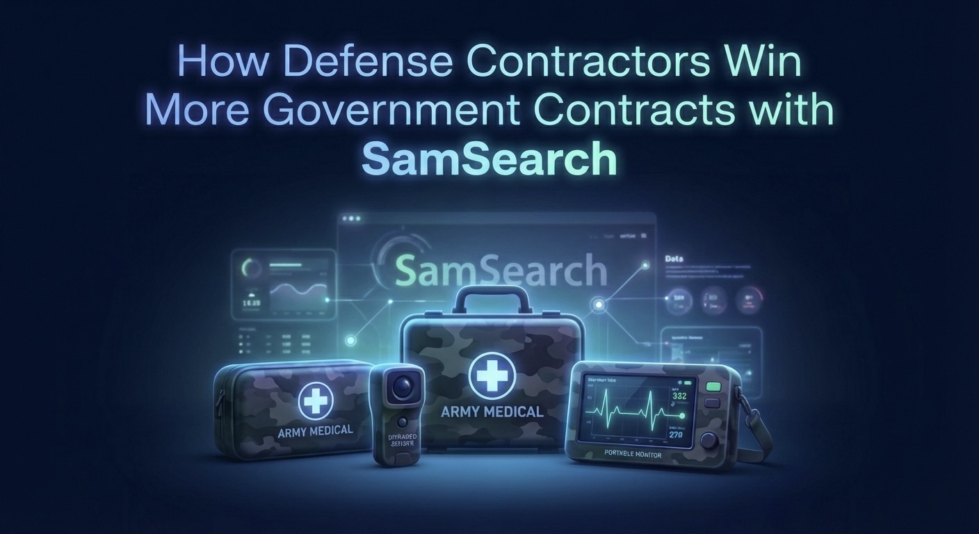 How Defense Contractors Win More Government Contracts with SamSearch ...